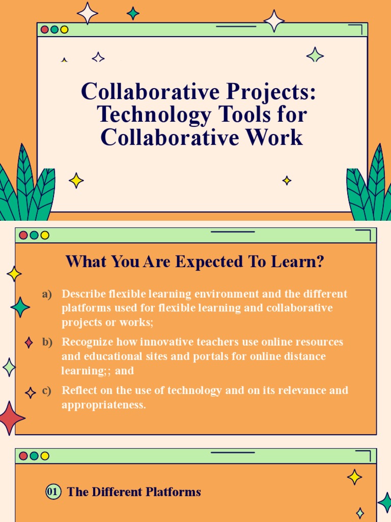 Collaborative Projects-Technology Tools For Collaborative Work | PDF ...
