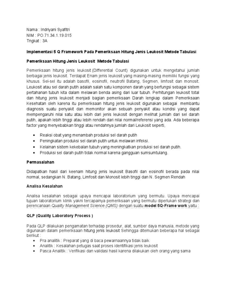 5q Frame Work | PDF | Pengembangan Diri | Kesehatan Holistik