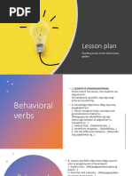 List of Behavioral Verbs in Filipino and English For Lesson Objectives ...