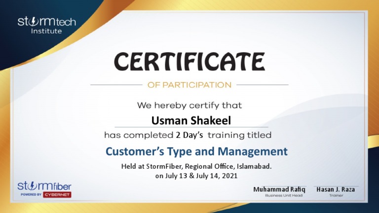 STI Editable Certificate | PDF