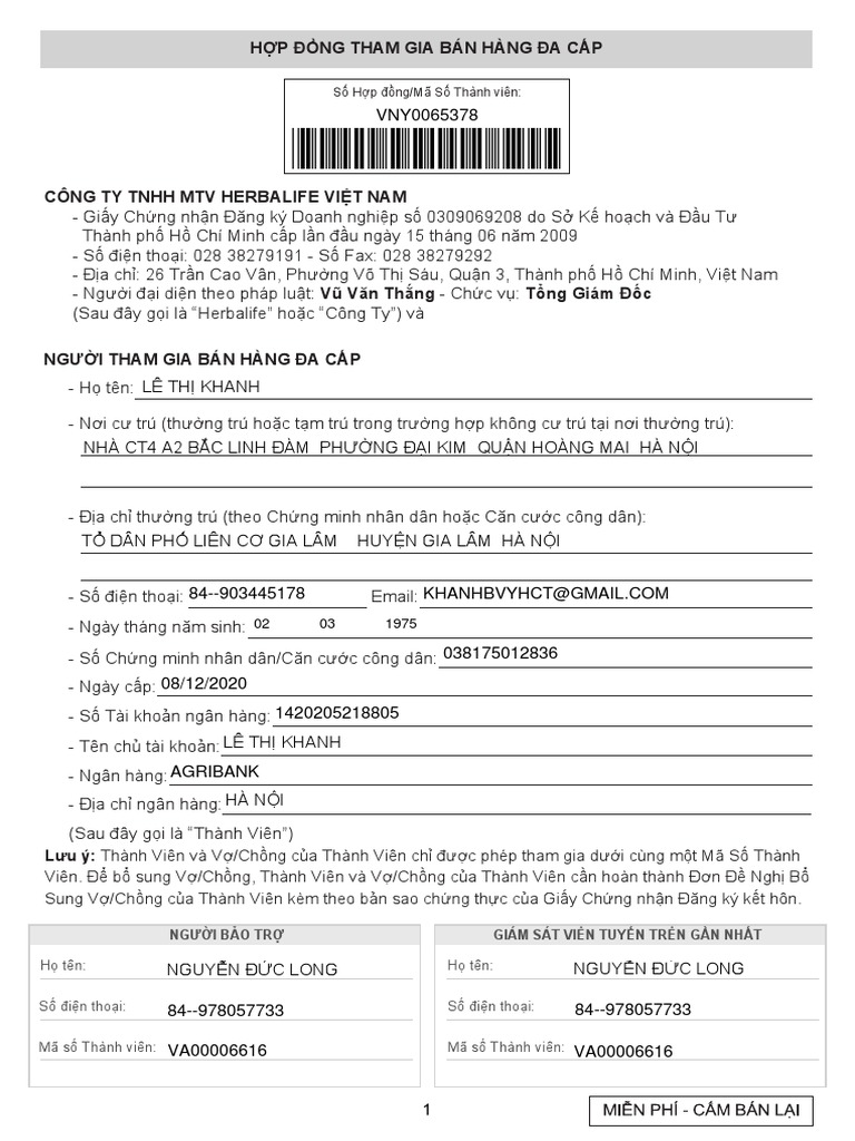 Hop Dong | PDF