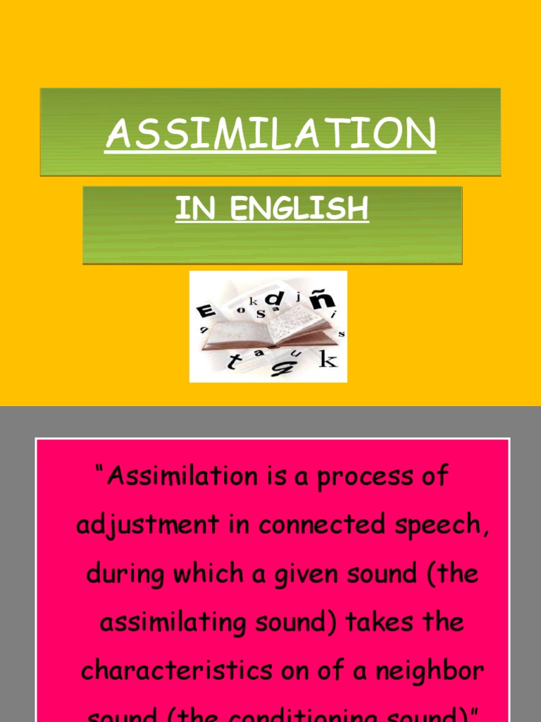 Assimilation | PDF | Linguistic Typology | Phonology
