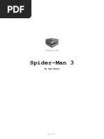 Spiderman 1 Script | PDF | Spider Man | Fictional Characters