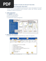 Sesión 01 - Word Básico - Interfaz de Word | PDF | Ventana (informática) | Botón (Computación)