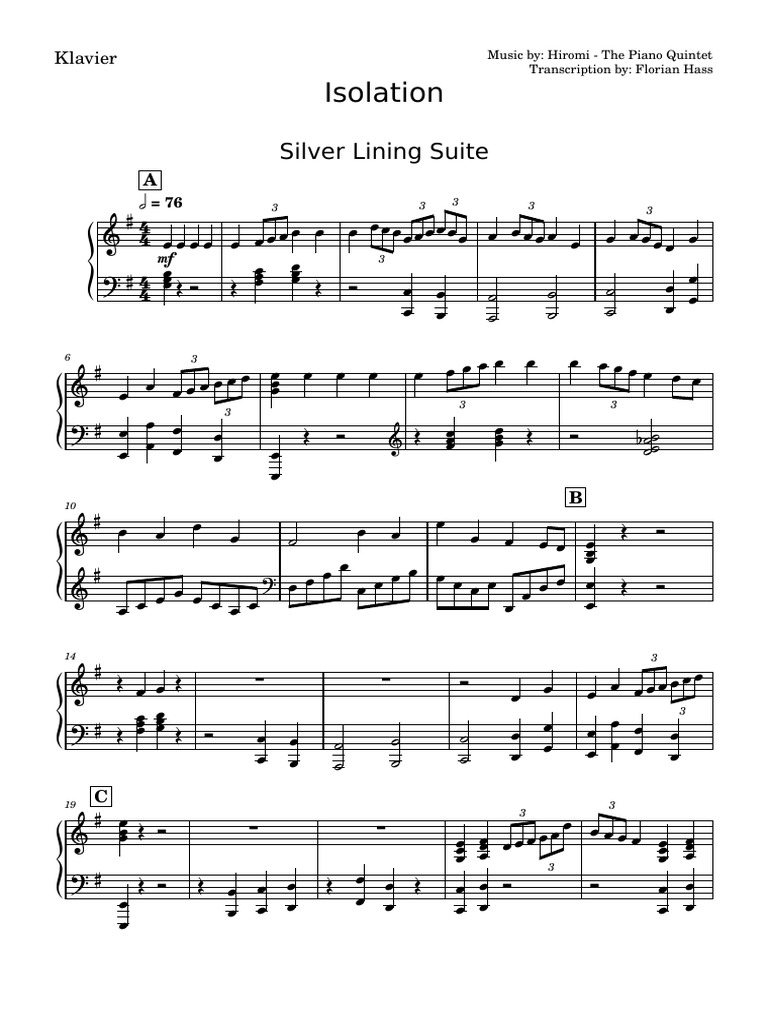 Isolation: Silver Lining Suite | PDF