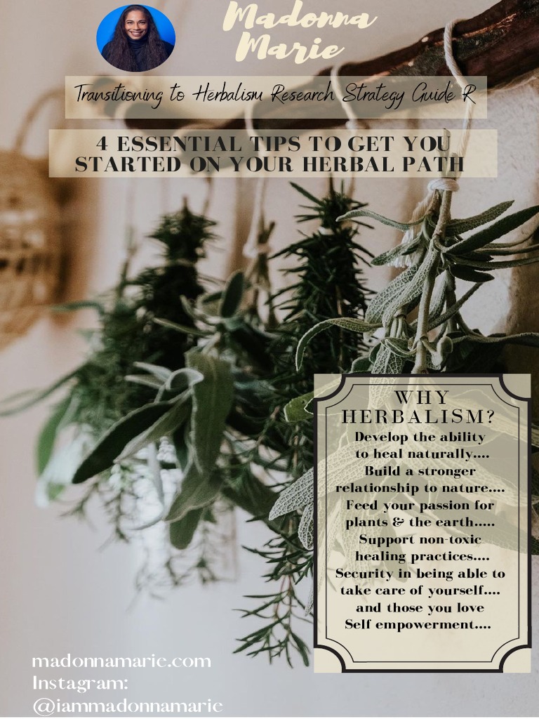 Transitioning To Herbalism Research Strategy Guide R: 4 Essential Tips ...