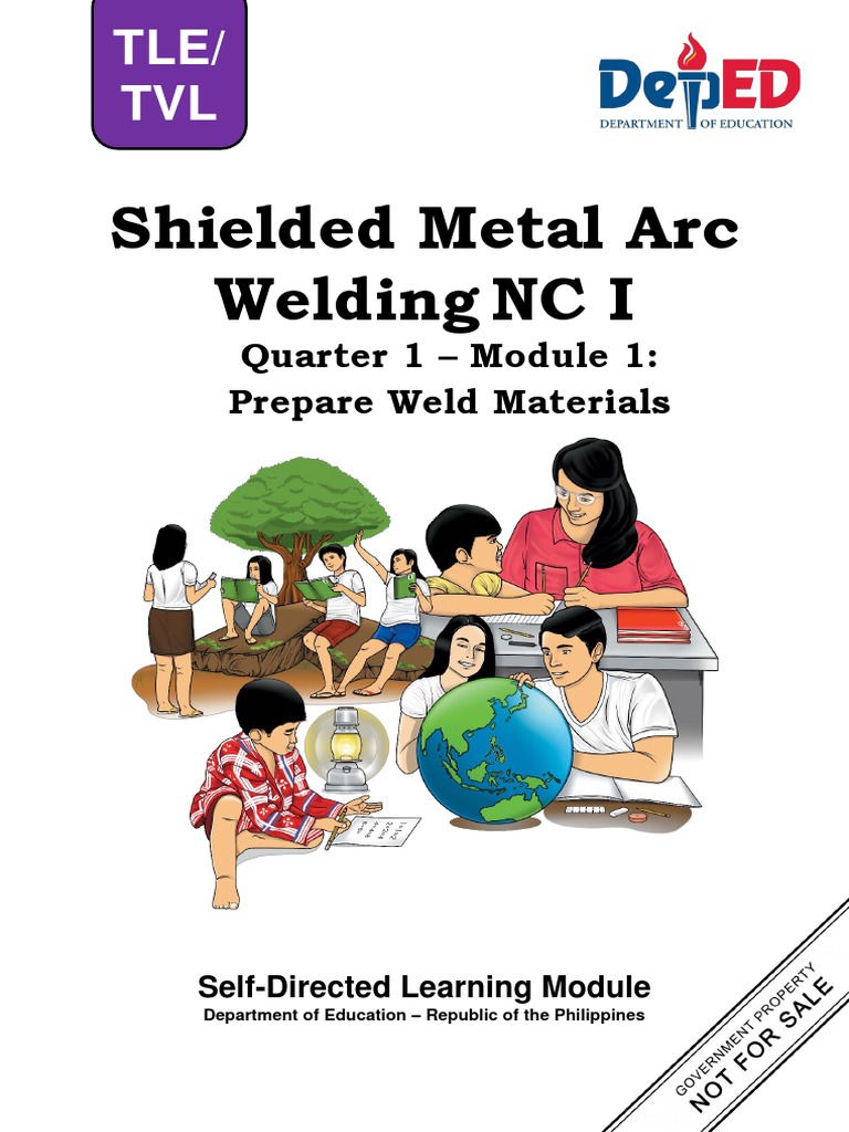 Q1 TLE Shielded Metal Arc Welding (SMAW) NC I Module 1 | PDF | Welding ...