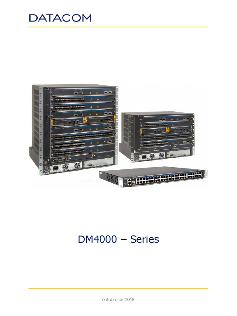 Datacom DM4000 Series | PDF | Rede de computadores | Ethernet