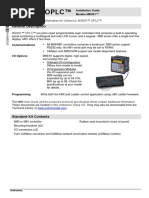 Dual RS485 Option Module Install Guide LON Option Module (12978 ...