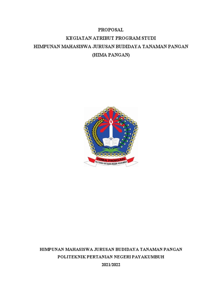 Proposal Atribut Hima | PDF | Karier & Perkembangan