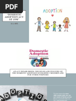 Ra 8552 | PDF | Adoption | Legal Guardian