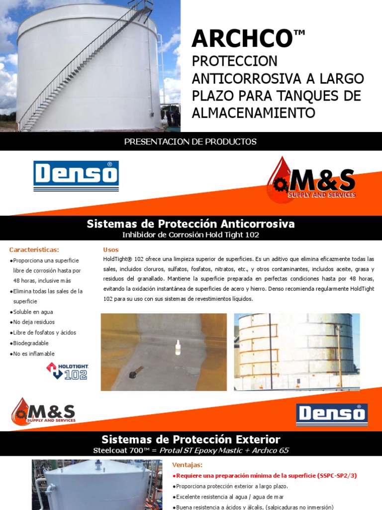 Archco - In-Ex&Base Protection Storage Tanks | PDF | Agua | Epoxy