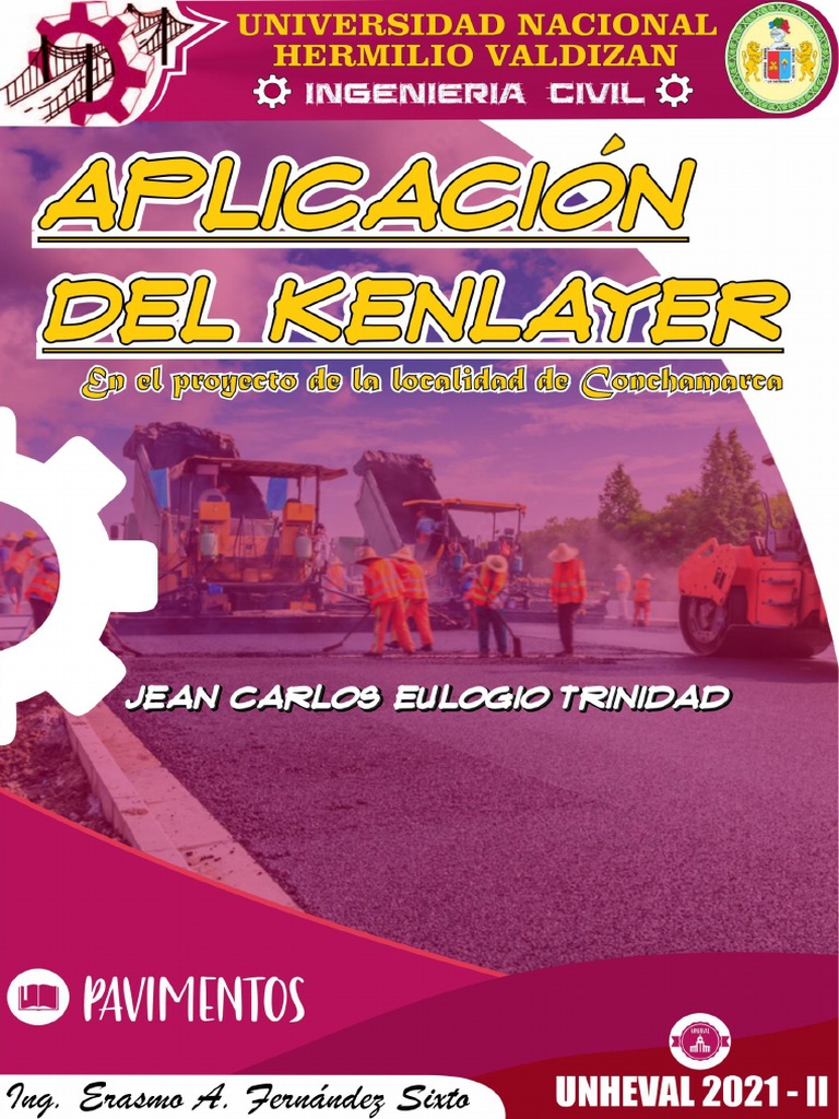 Aplicacion Del Kenlayer - Pavimento | PDF | Deformación (Mecánica ...