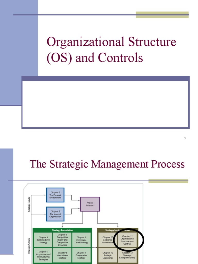 Organizational Structure (OS) and Controls | PDF | Strategic Management ...