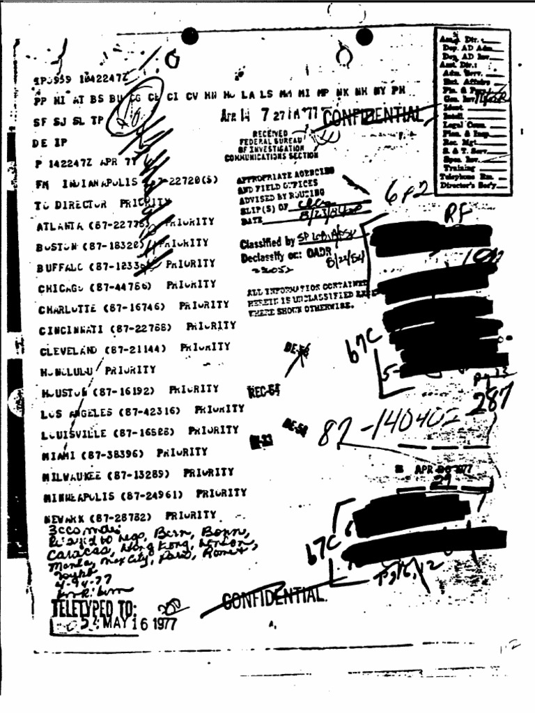 Elvis Presley y El FBI. Documentos Desclasificados. | PDF