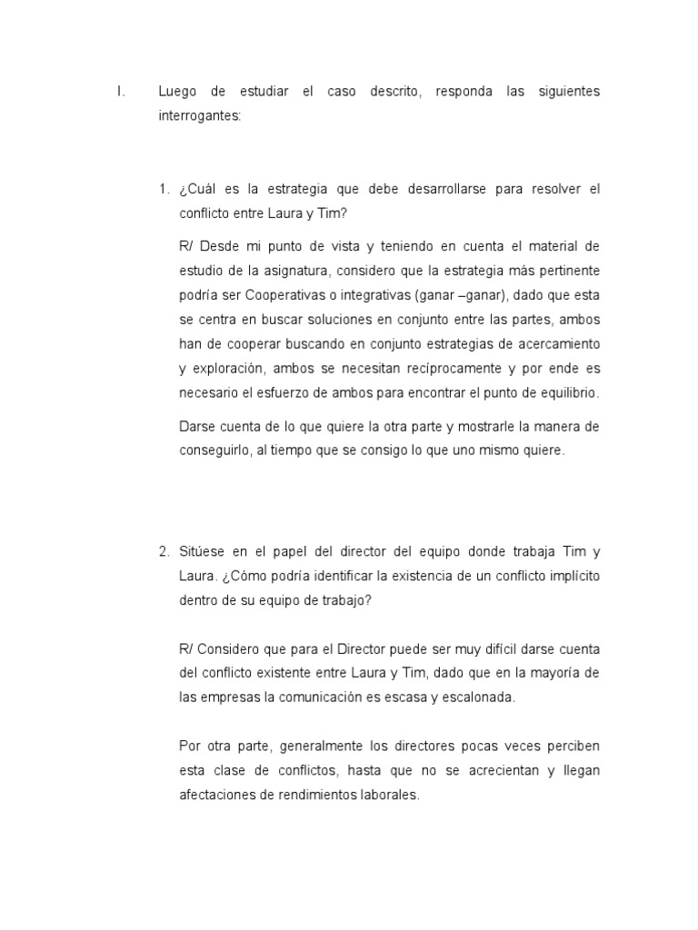 Caso Practico DD040 | PDF | Negociación | Mediación
