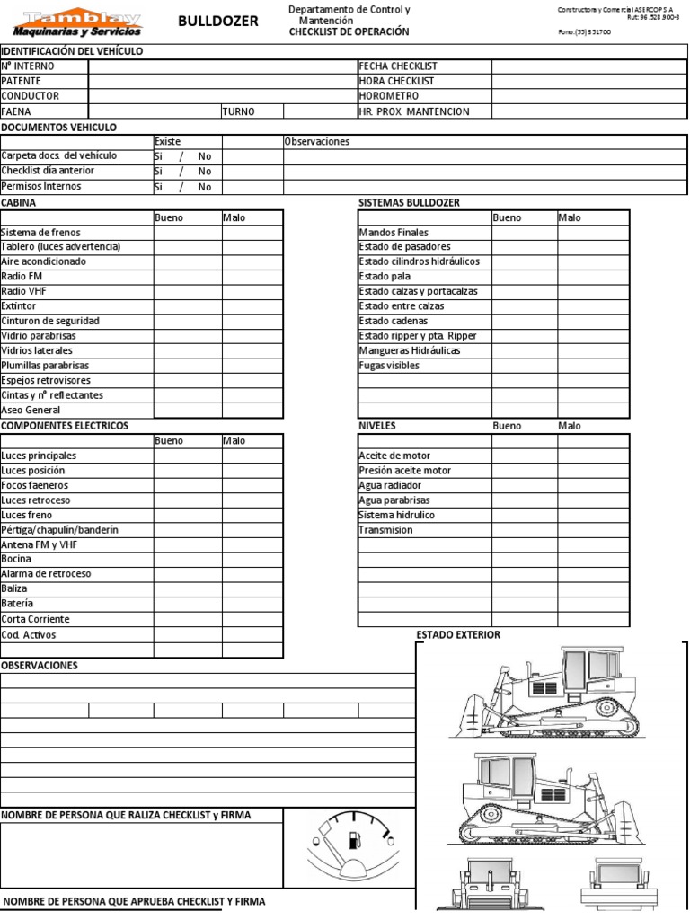 Formato Bulldozer | PDF | Vehículo de motor | Vehículos