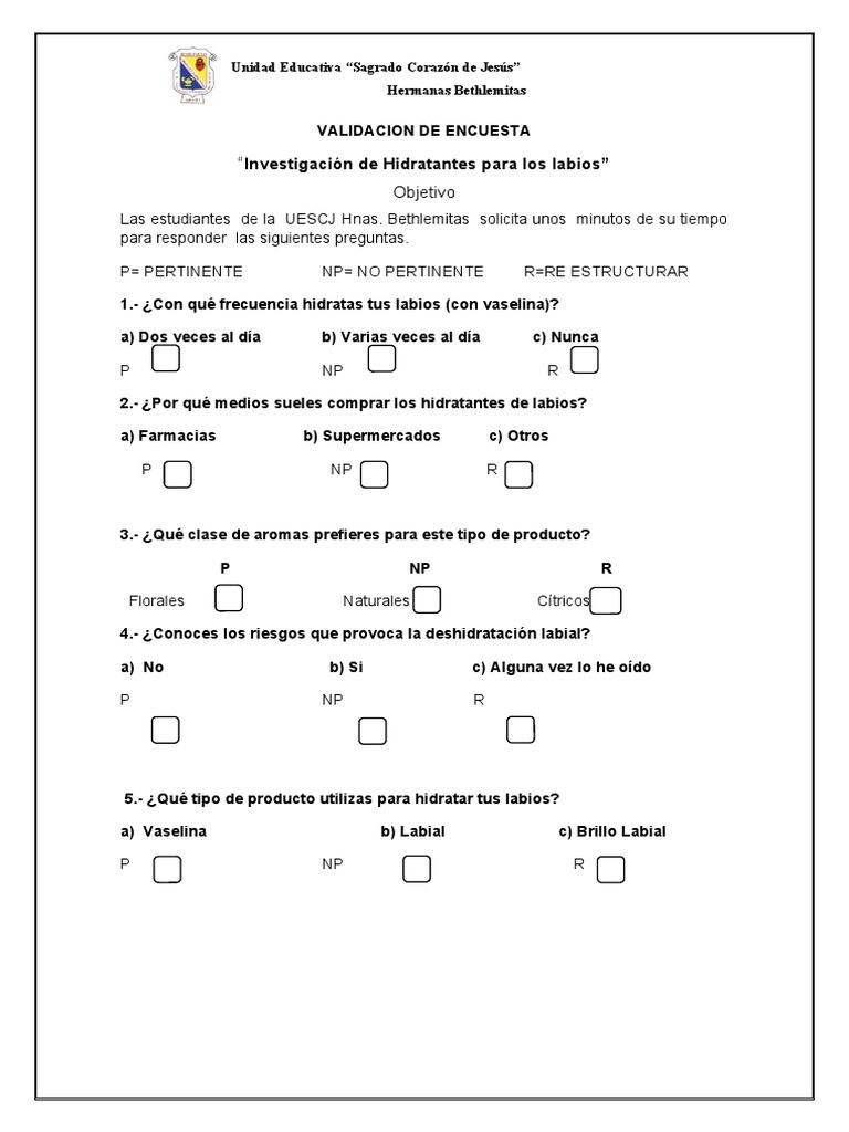 Validacion de Encuesta Emprendi 2 | PDF