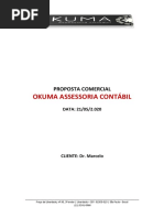 Proposta de Serviços Contábeis | PDF | Escrituração contábil | Folha de ...