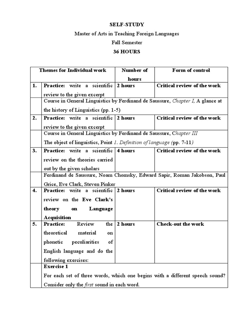Mastering Phonetics Through Self-Study Exercises | PDF | Vowel ...