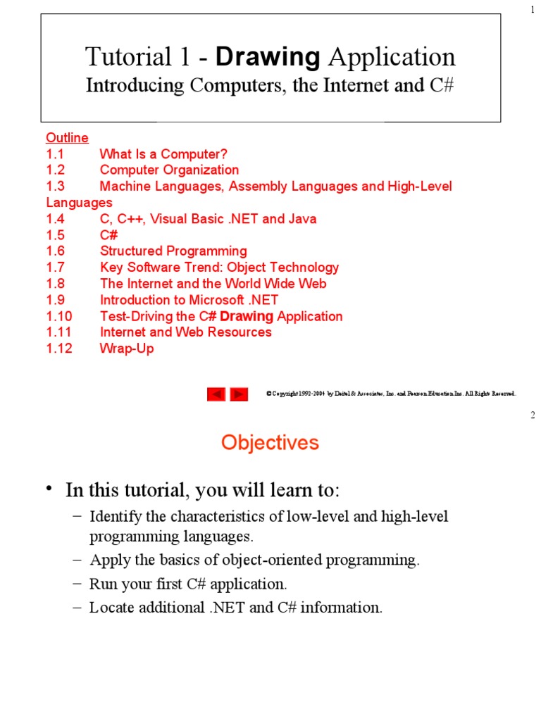 Tutorial 1 - Drawing Application: Introducing Computers, The Internet ...