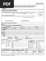 Application Form Fillable34523 | PDF | Computing
