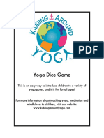 Yoga Card Games Poster | PDF | Leisure