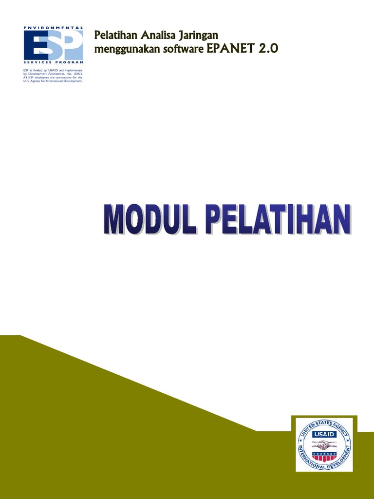 Modul Training EPANET | PDF