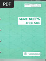 ASME 14.6 Screw Thread Representation | PDF