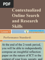 (PPT) Lesson 3 - Contextualized Online Search and Research Skills | PDF | World Wide Web ...