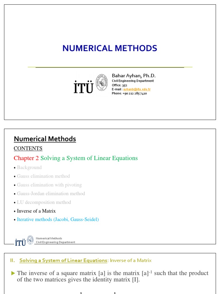 03.numerical Methods Chapter2 Iterative | PDF | Numerical Analysis ...