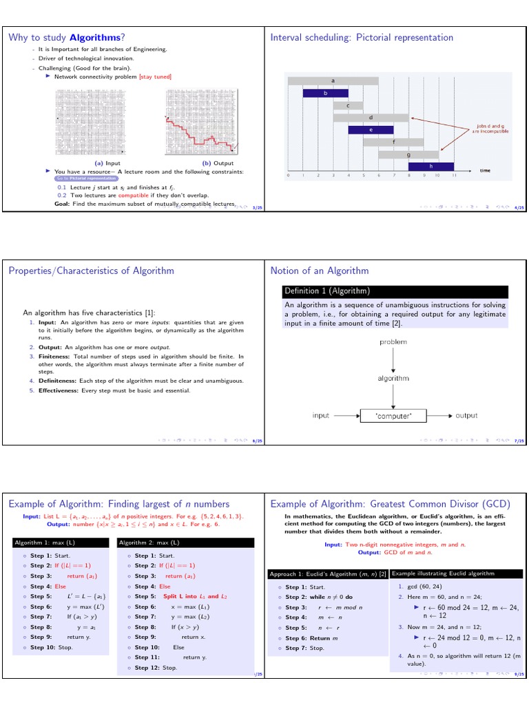 CSE3004-Lecture 0-Merged-Pages-Deleted | PDF | Algorithms | Recurrence Relation
