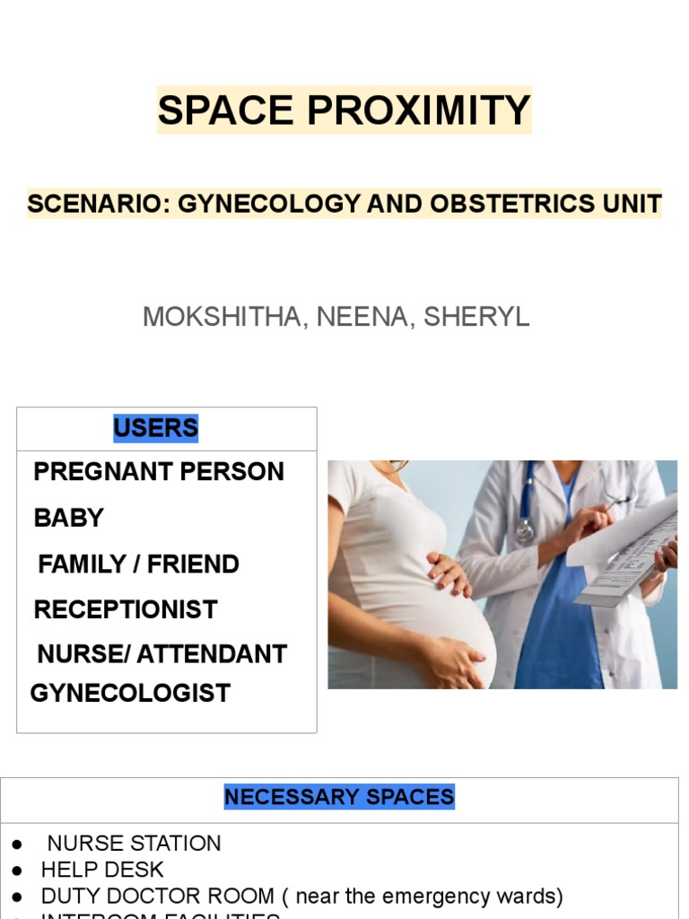 Space Proximity - Gynecology and Obstetrics Unit | Download Free PDF ...