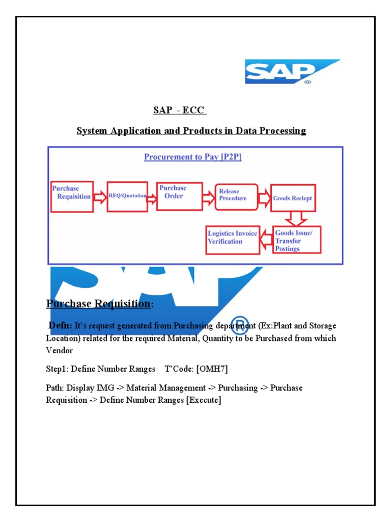 SAP - Ecc System Application and Products in Data Processing | PDF ...