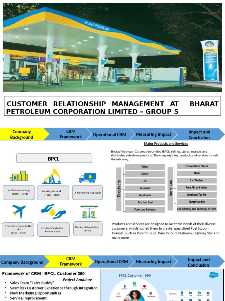 BPCL CRM Strategies and SmartFleet Card | PDF | Customer Relationship ...