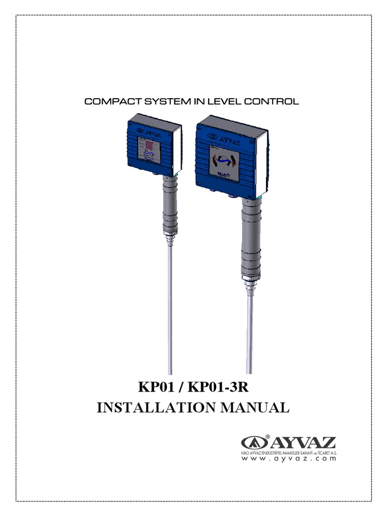 KP01 Installation Manual | PDF | Capacitor | Screw