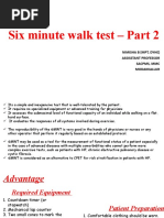 2-Minute Walk Test Guide | PDF