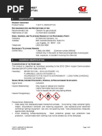 DCP MSDS | PDF | Dangerous Goods | Personal Protective Equipment