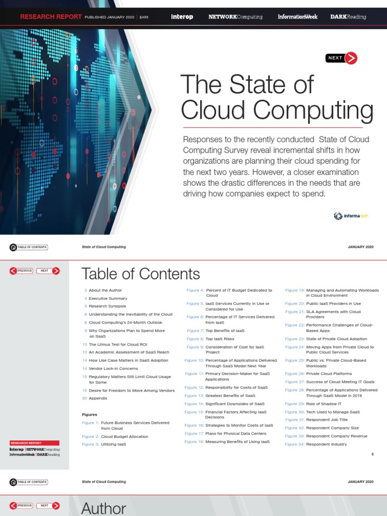 2020 Interop State of Cloud Report | PDF | Cloud Computing | Software ...