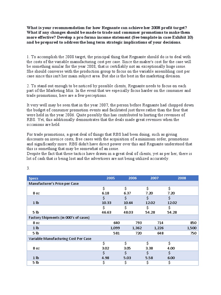 RBS Case Study | PDF | Marketing | Retail