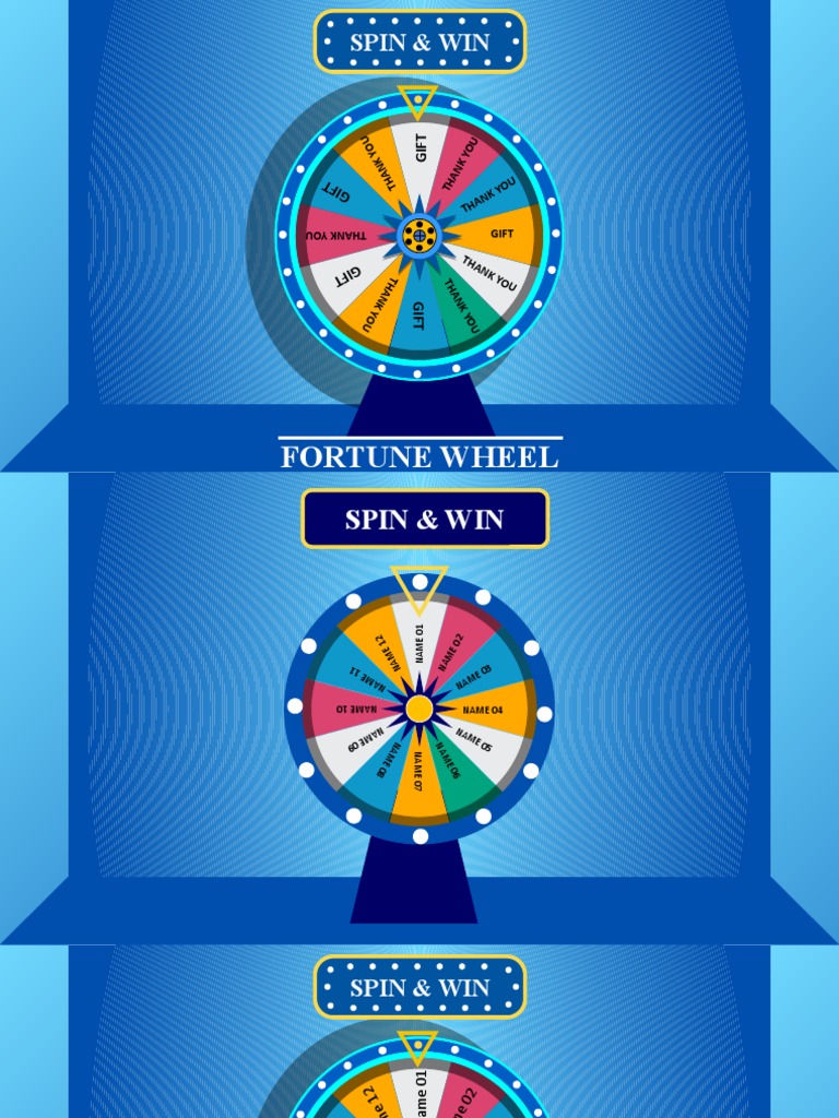 Spinning Wheel of Fortune | PDF
