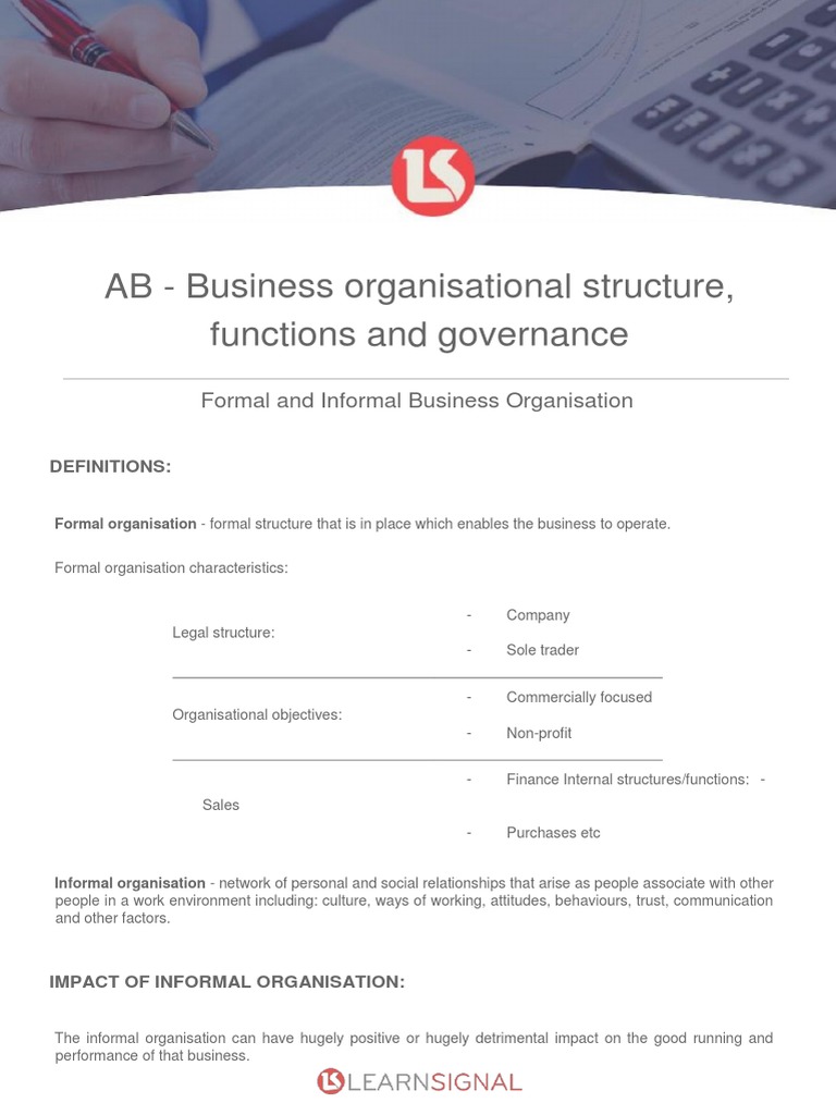 ACCA BT Topic 12 Notes | PDF