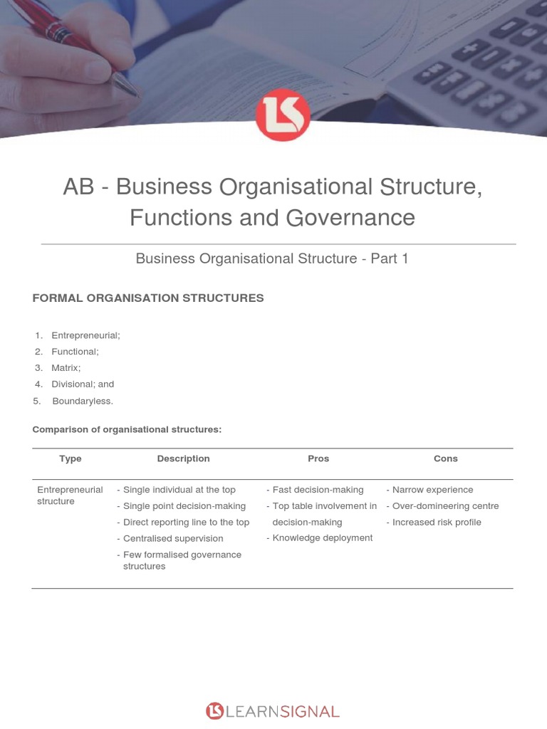 ACCA BT Topic 13.1 | PDF | Organizational Structure | Offshoring