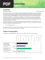 (DERS-16) Scoring & Interpretation | PDF