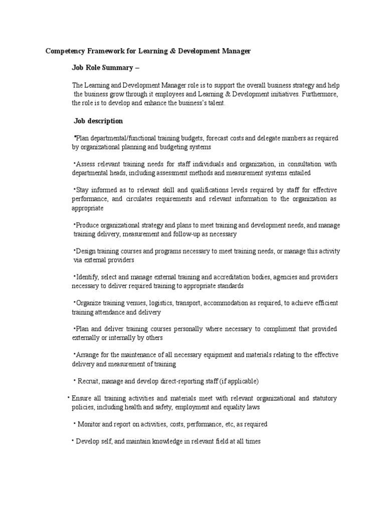 Chapter 3 Competency Mapping | PDF | Competence (Human Resources ...