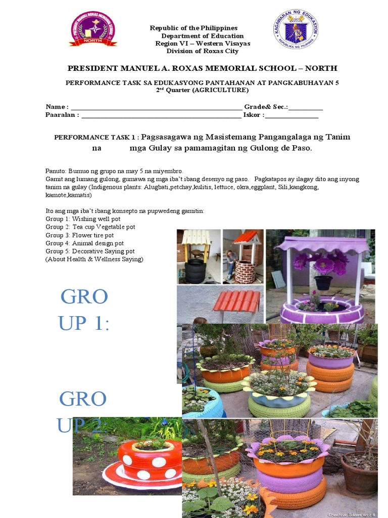 EPP Performance Task in Agriculture M2 - Q2 | PDF