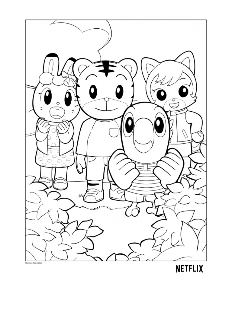 Netflix Coloring Page - 2 | PDF