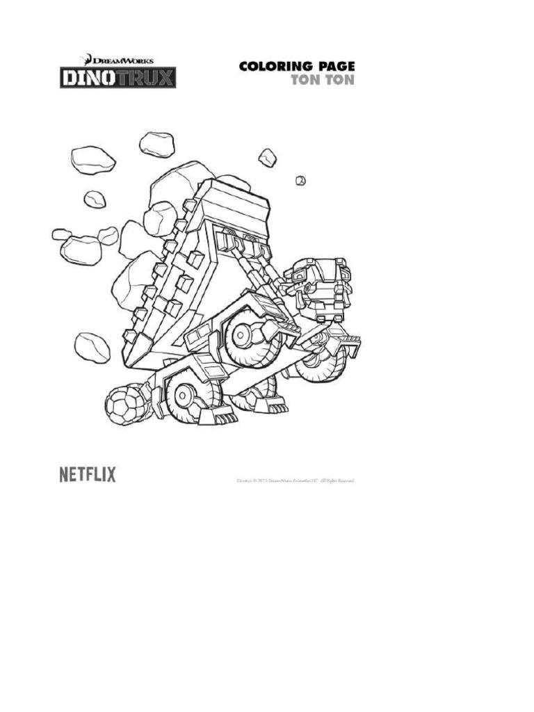 Netflix Coloring Page - 2 | PDF