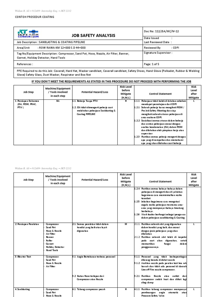 112 Jsa Sanblasting & Coating | PDF