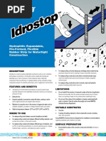 Polystop: Internal and External PVC Waterstop | PDF | Polyvinyl ...